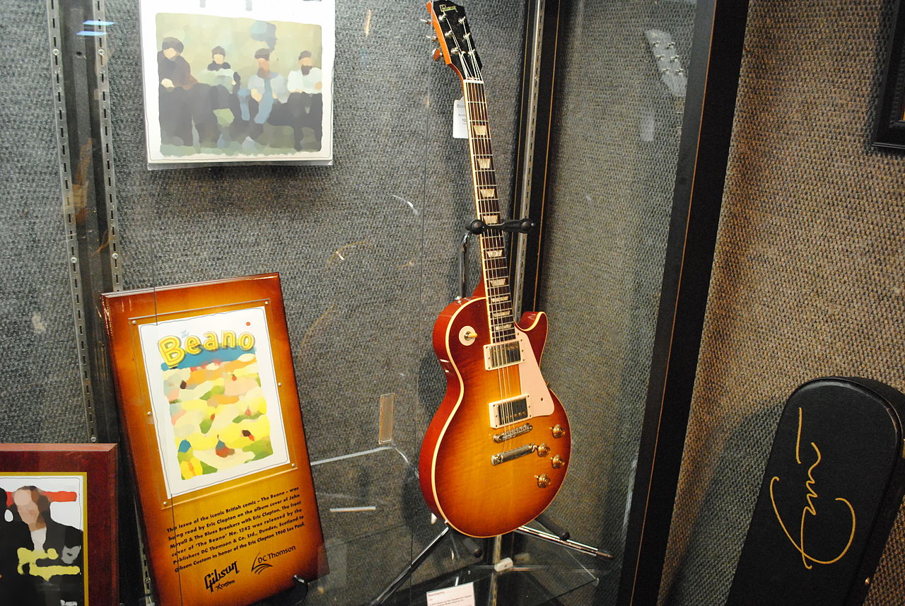 Pop Icons Eric Clapton's owned and played guitars Valuations