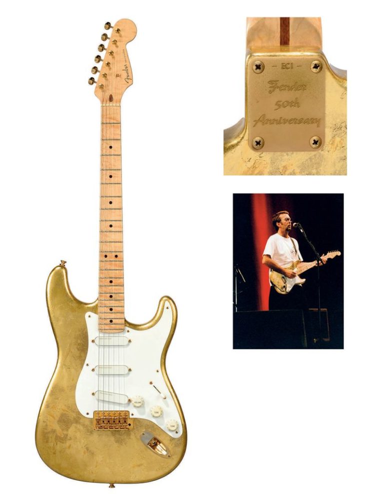Eric Clapton’s owned and played guitars - Pop Icons